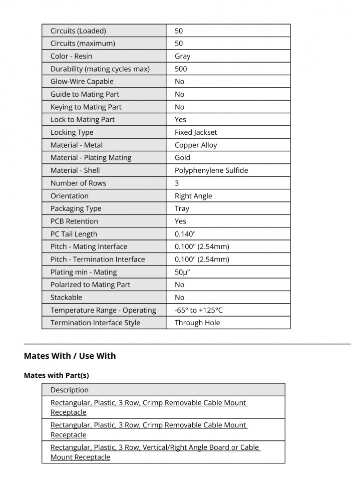WG50PR9J342 technical document page 2