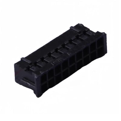 Hongxing HX20012-14Y Black Rectangular Connector Housing