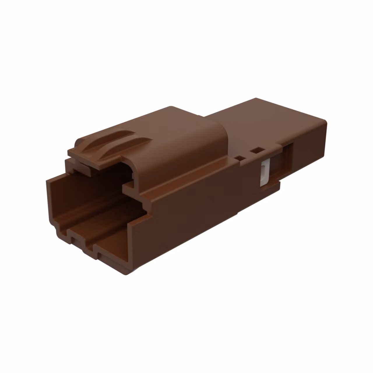 2.54mm H-DAC 64, 4 Way Male Housing Assembly, Single Row, Polarization C, Brown for sale
