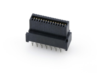 1.27mm, 12.00mm Pitch, EXTreme LPHPower Receptacle Header, Vertical, 4 Power Contacts, 28 Signal Contacts, Select Gold (Au) Plating, without BMI Guides
