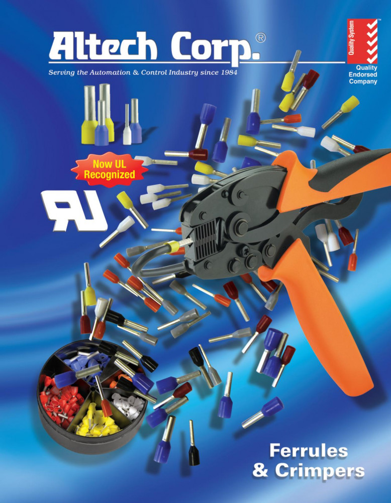 Altech ferrule catalog page 1