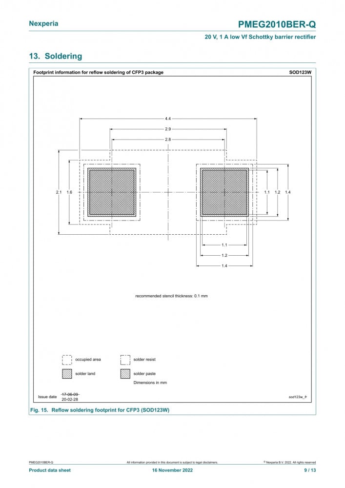 PMEG2010BER-QX datasheet page 9
