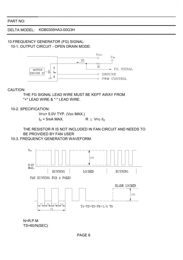 KDB0305HA3-00G3H specification page 8