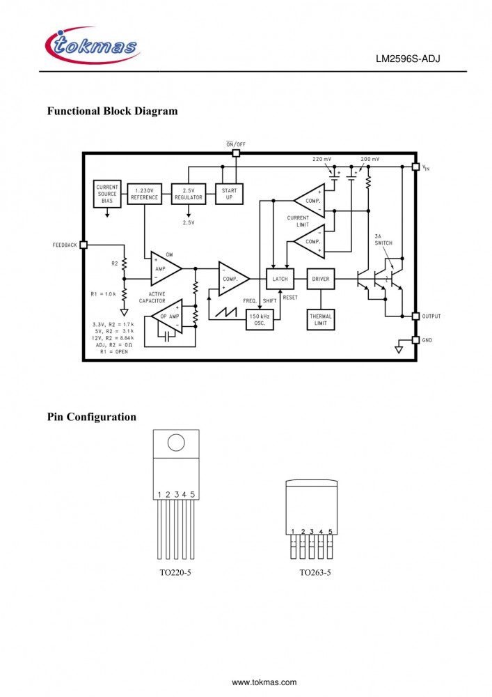 LM2596S-ADJ datasheet page 3