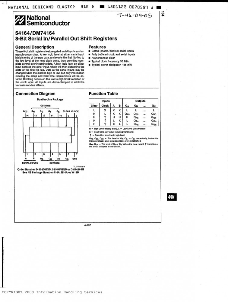 54164DM/B datasheet page 2