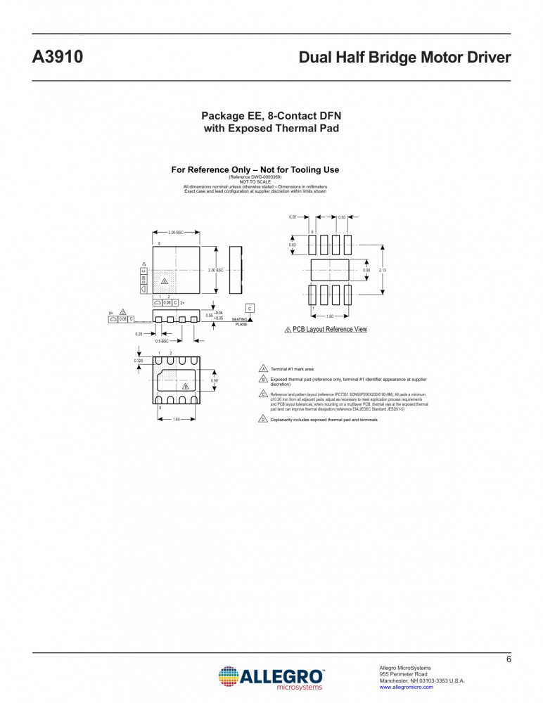 A3910 datasheet page 6