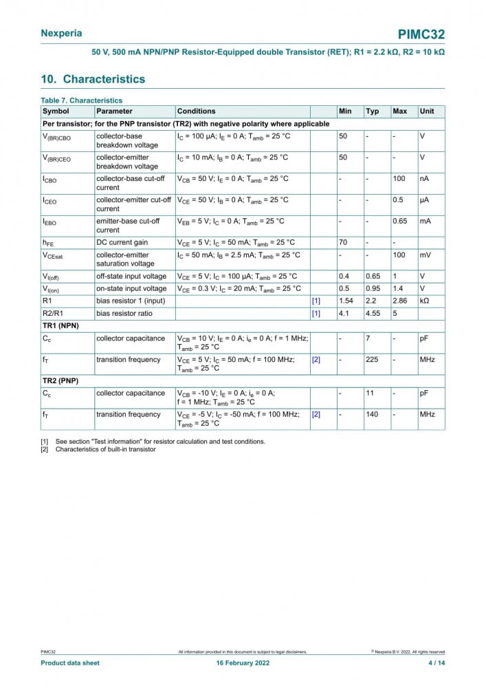 PIMC32X datasheet page 4