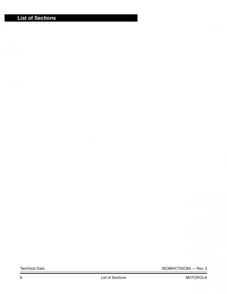 Motorola datasheet page 6