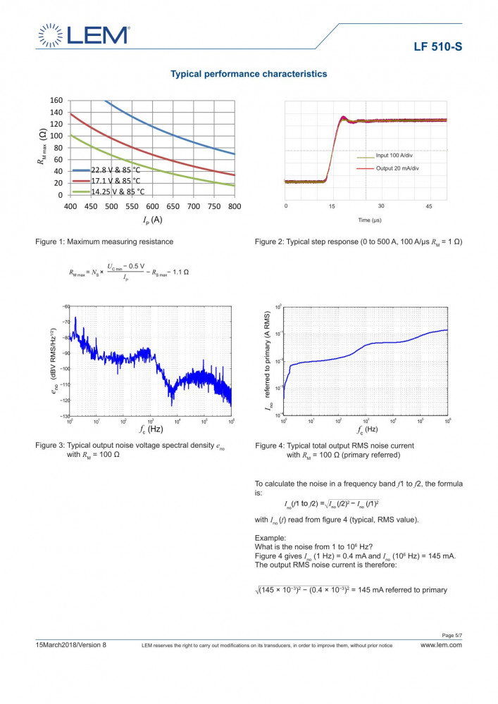 LF 510-S datasheet page 5
