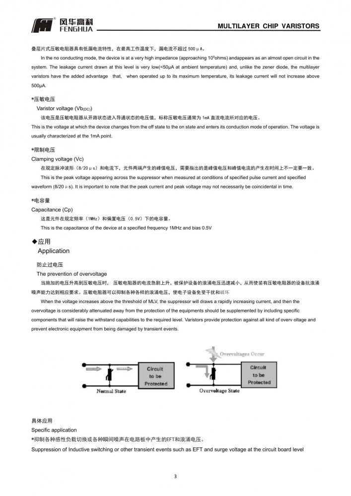 FH FPV series datasheet page 4