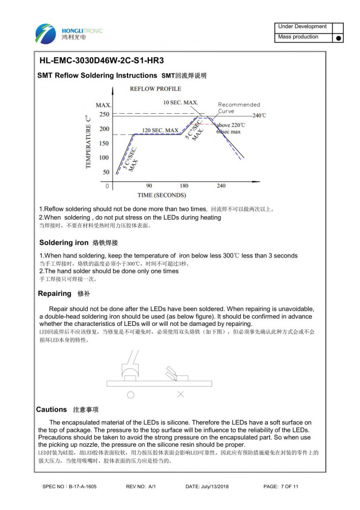 HL-EMC-3030D46W-2C-S1-HR3 datasheet page 7
