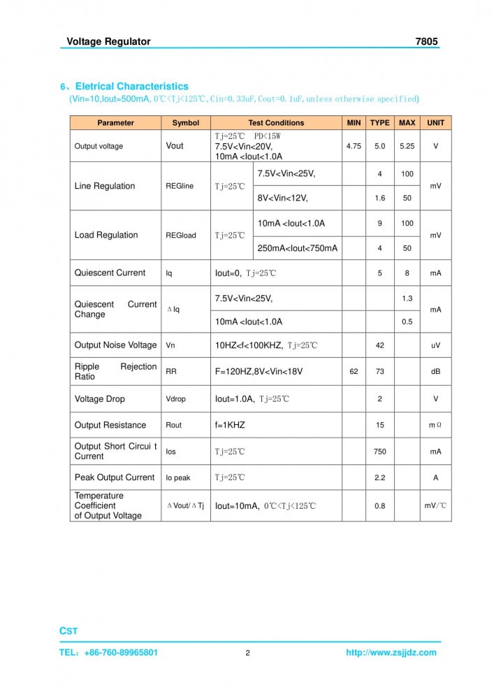 7805 technical document page 2