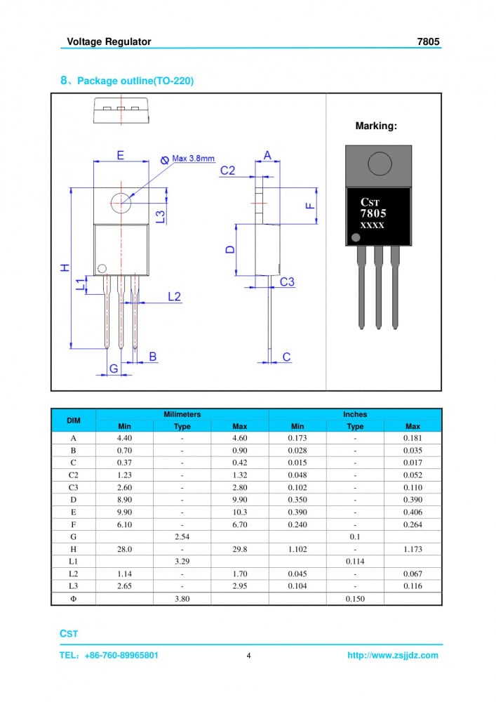 7805 technical document page 4