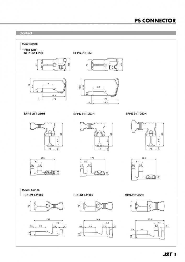 JST PS connector document page 3