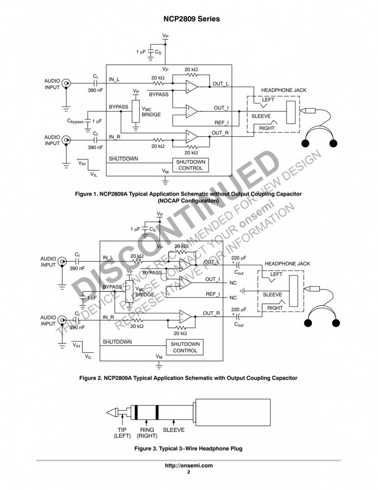 NCP2809 datasheet page 2