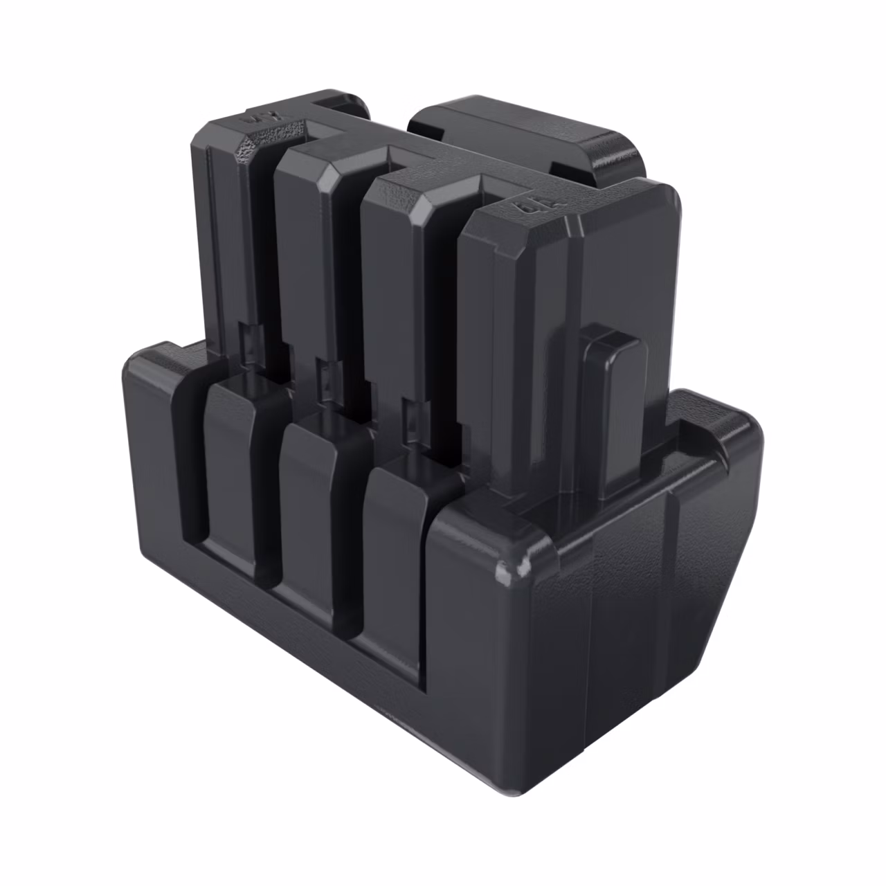 1.50mm Pitch, Micro-Lock Plus Receptacle Crimp Housing, Single Row, Positive Lock, 3 Circuits, Black for sale