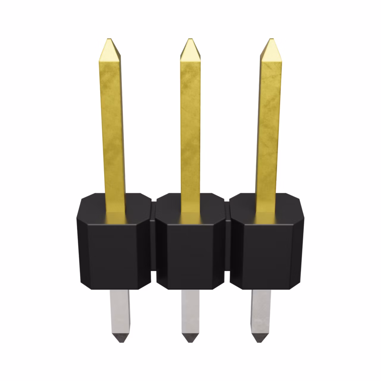 KK 254 PCB Header, Through Hole, Breakaway, Vertical, 3 Circuits, 0.75µm Gold (Au) Plating, Tape and Reel Packaging without Cap, Lead-Free for sale