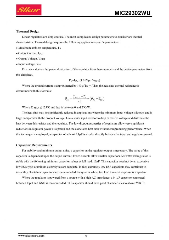 MIC29302WU datasheet page 6