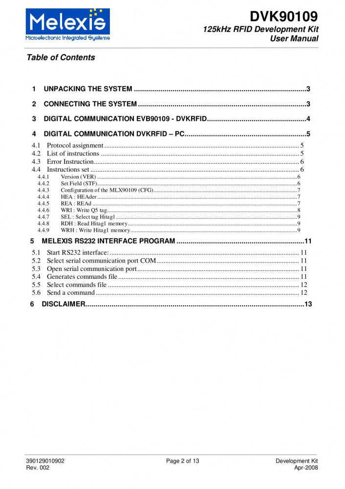 DVK90109 document page 2
