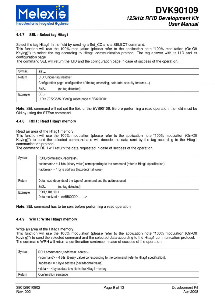DVK90109 document page 9