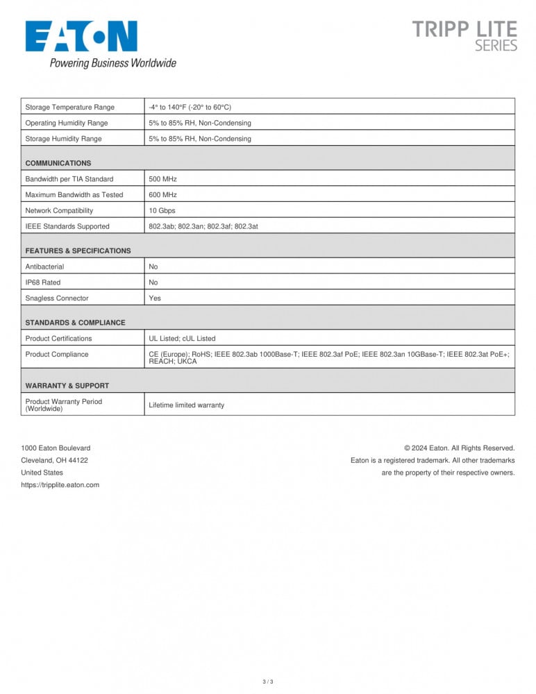 N262-S05-BK technical document page 3