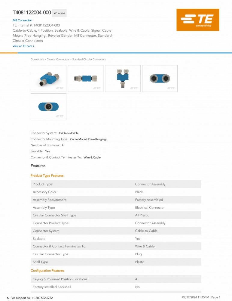 T4081122004-000 technical document page 1
