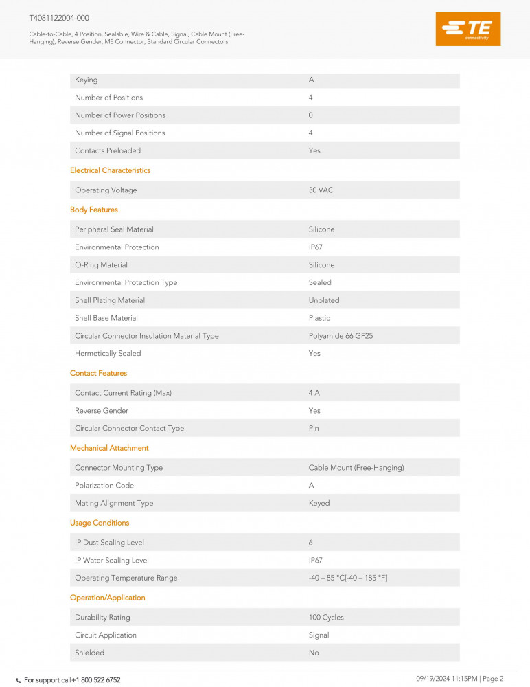 T4081122004-000 technical document page 2