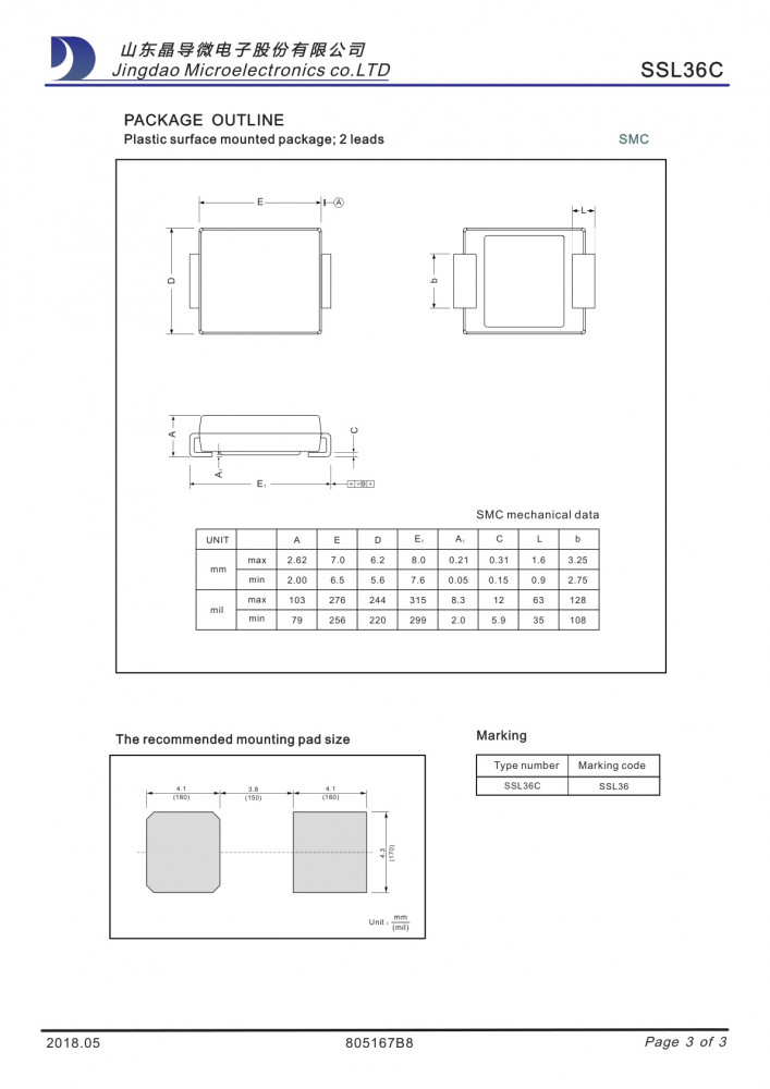 SSL36C datasheet page 3