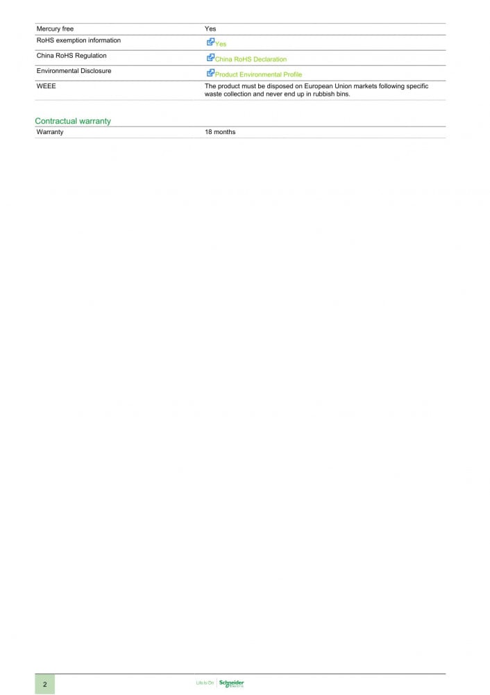 9001SK43J35RH2 technical document page 2