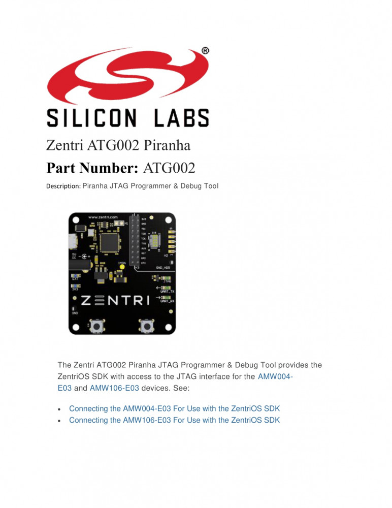 ATG002 technical document page 1