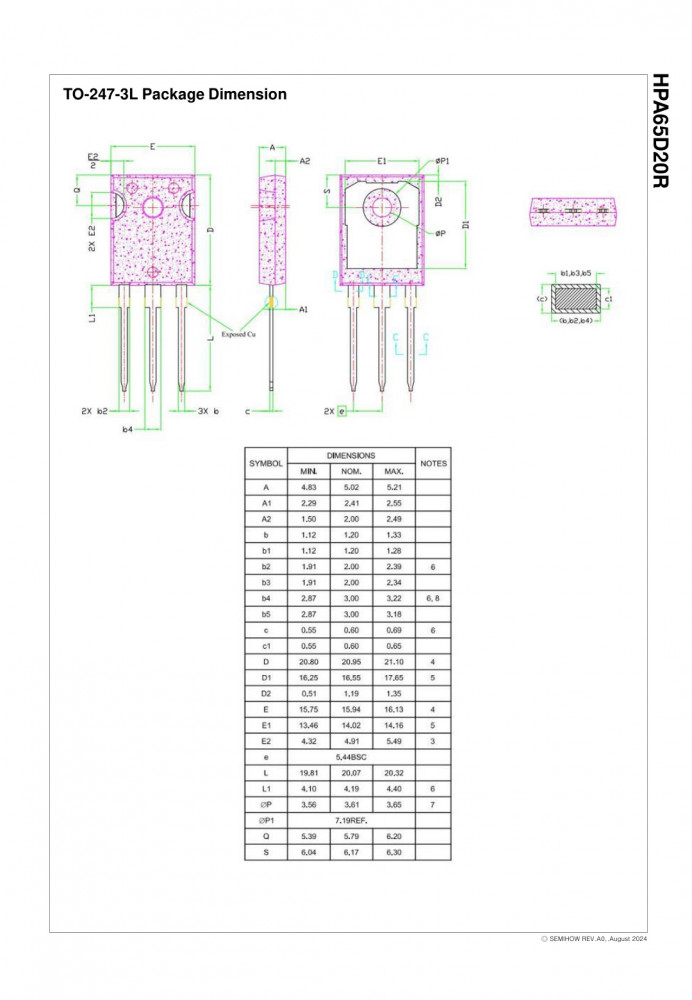 HPA65D20R datasheet page 5