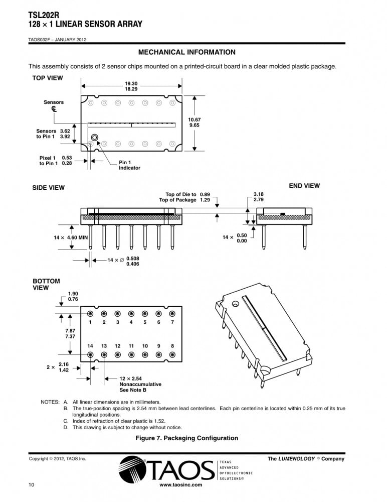 TSL202R datasheet page 10