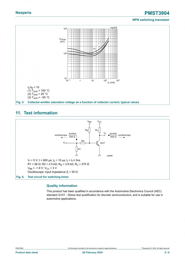 PMST3904 datasheet page 5