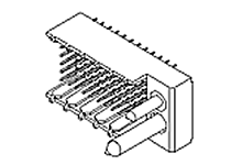 HDM Board-to-Board Stacking Header, High Rise Vertical, SMC, Press-Fit, Guide Pin Option, Keying Option B, 144 Circuits, Stack Height 15.05mm for sale