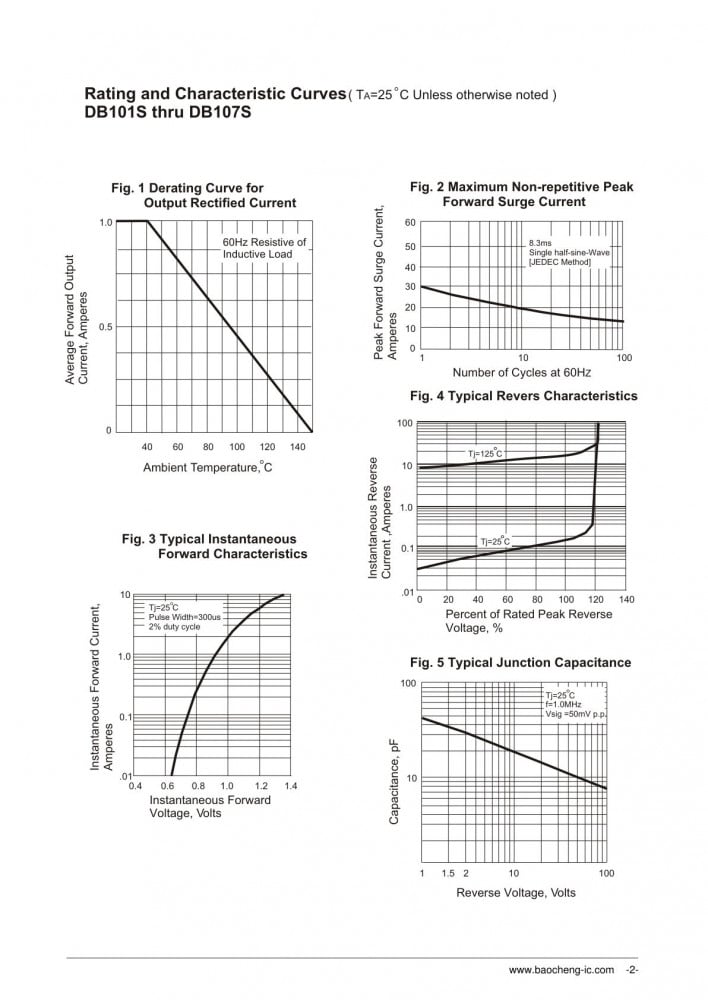 baocheng DB105S technical document page 2