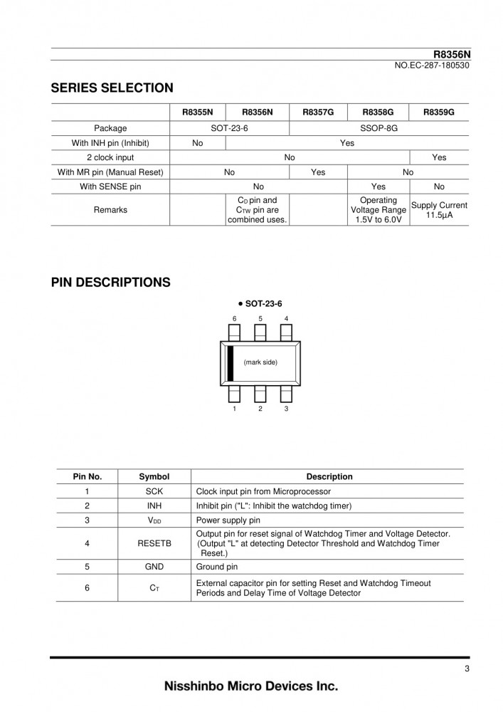 R8356N datasheet page 3