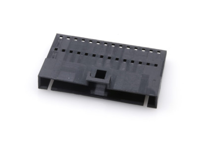 SL Wire-to-Wire Crimp Housing, Single Row, Version A, without Mounting Ears, 14 Circuits, Black for sale