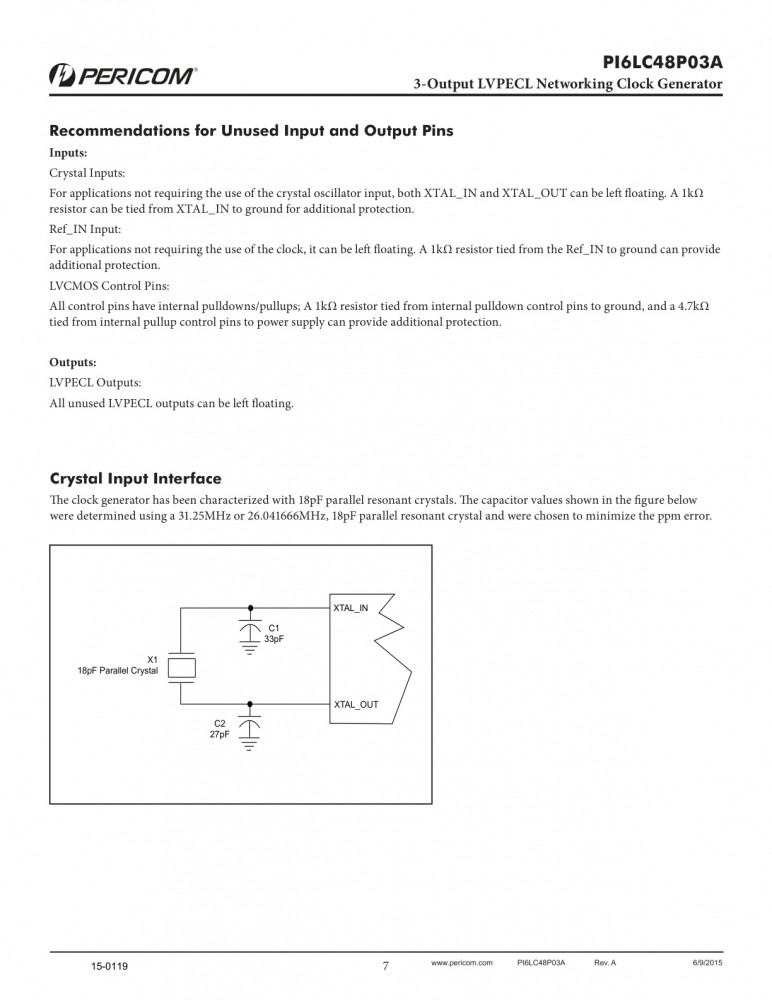 PI6LC48P03AZHIEX datasheet page 7