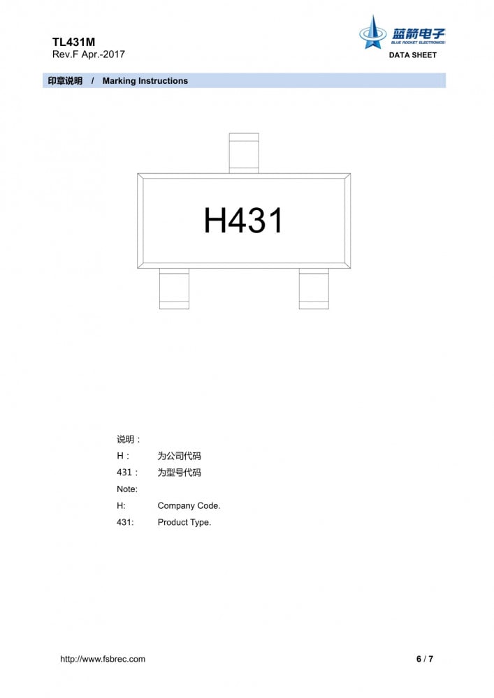 TL431M-A datasheet page 6