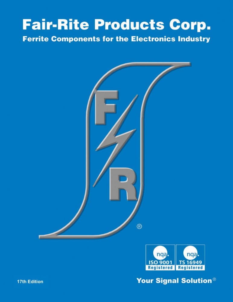 Fair-Rite technical document page 1
