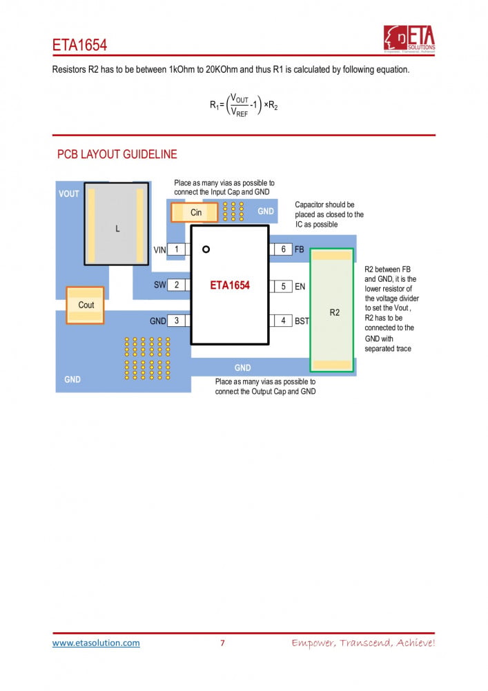 ETA1654FSG datasheet page 7