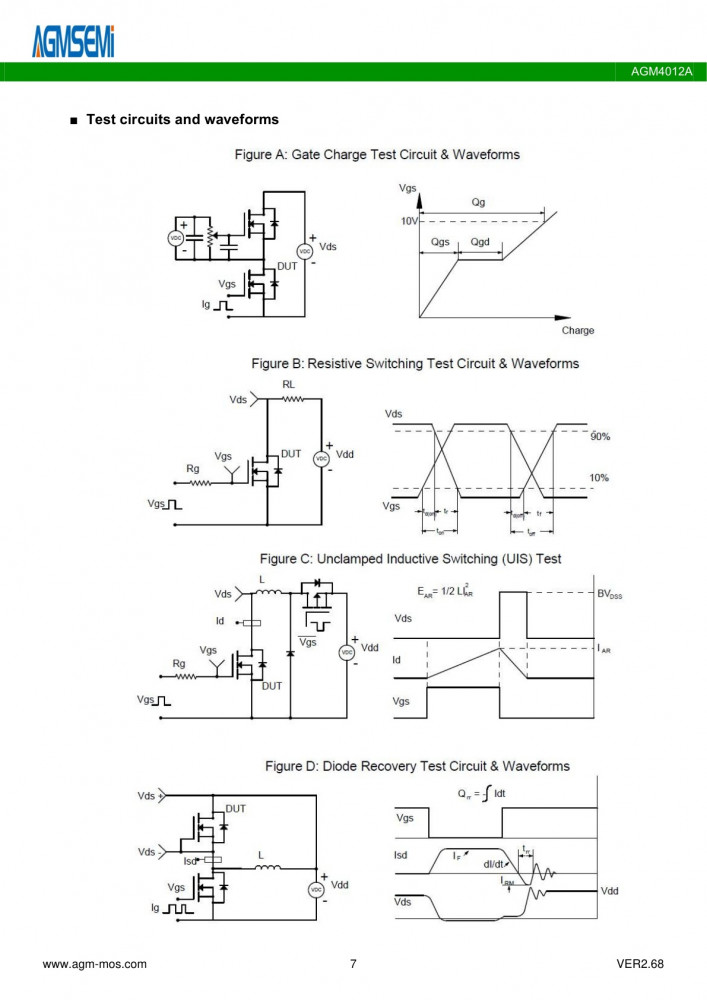 AGM4012A datasheet page 7