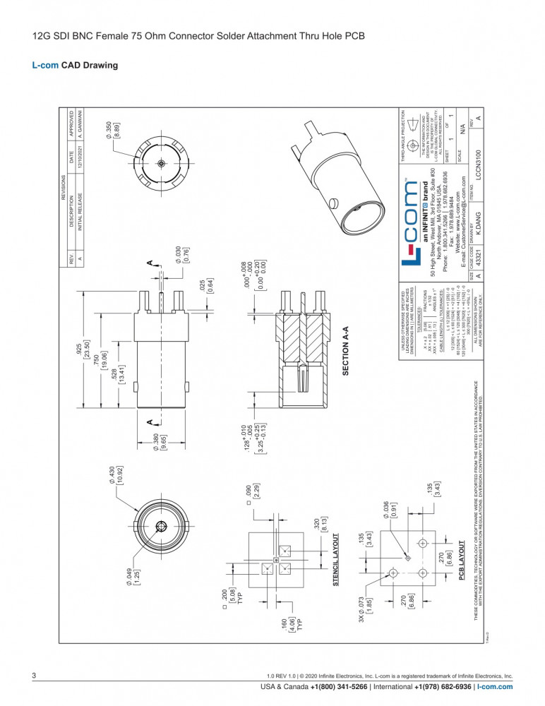 LCCN3100 technical document page 3