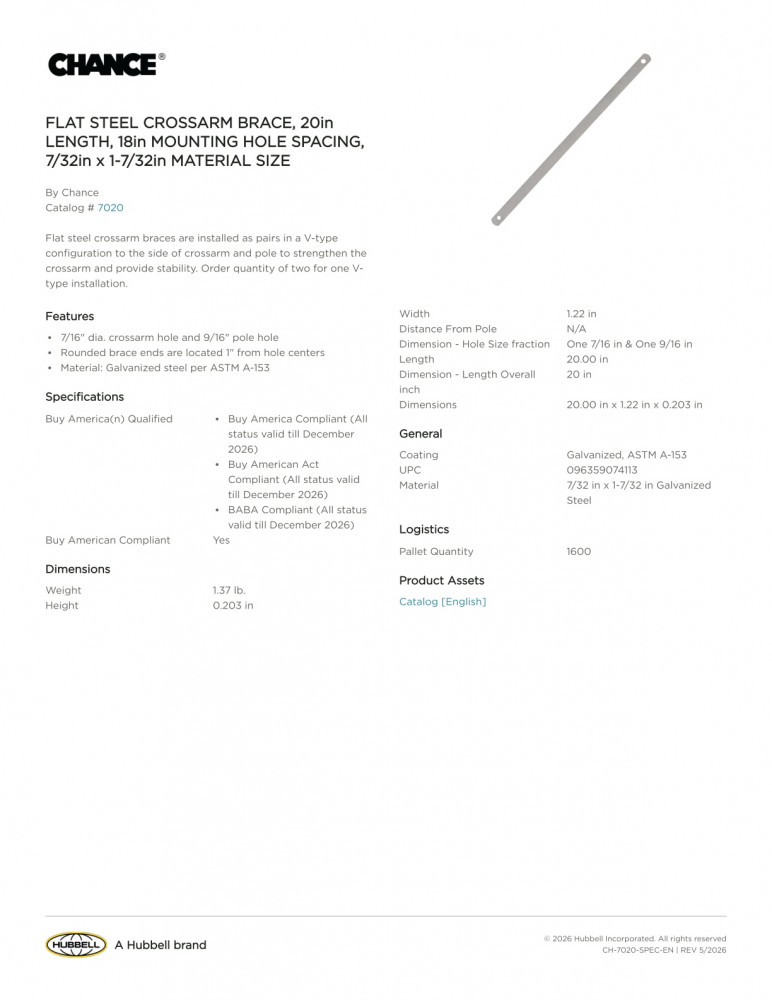 Burndy 7020 product documentation preview