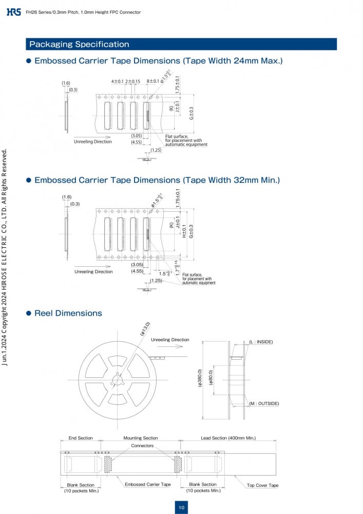 FH26W Series technical document page 10
