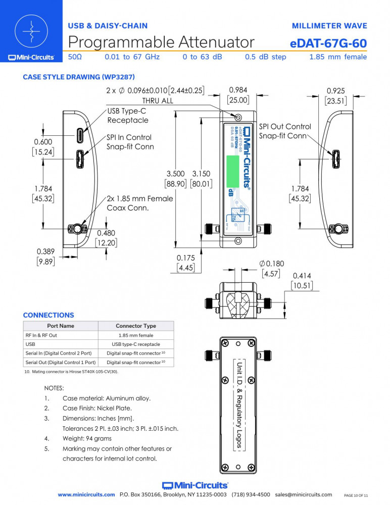 EDAT-67G-60 datasheet page 10