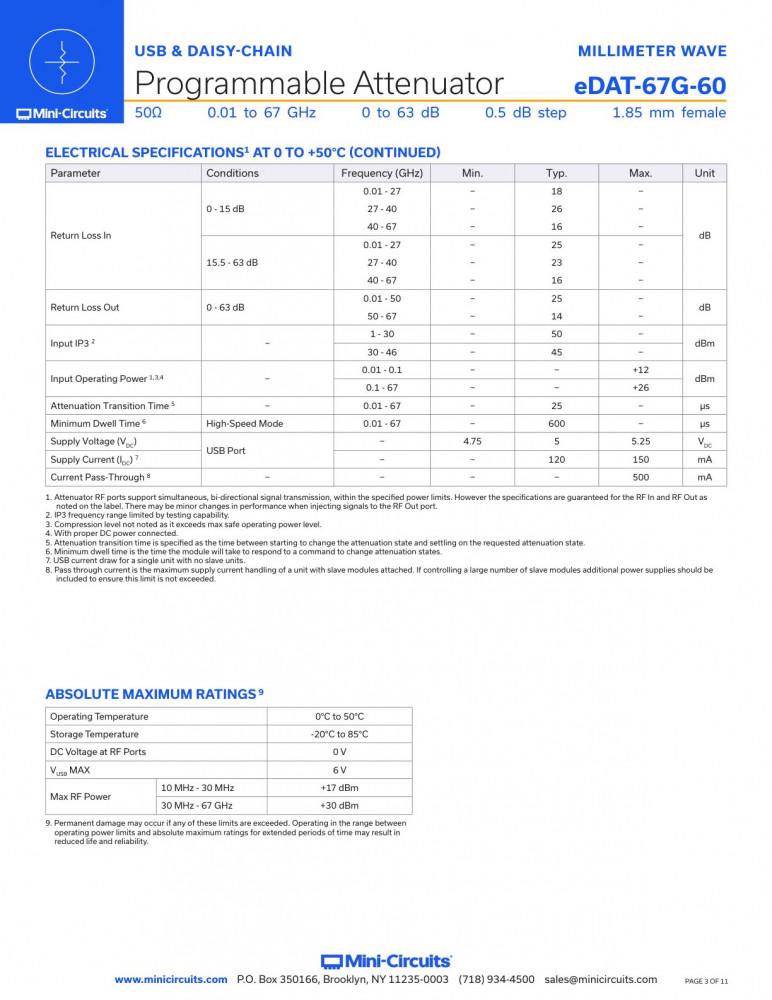 EDAT-67G-60 datasheet page 3