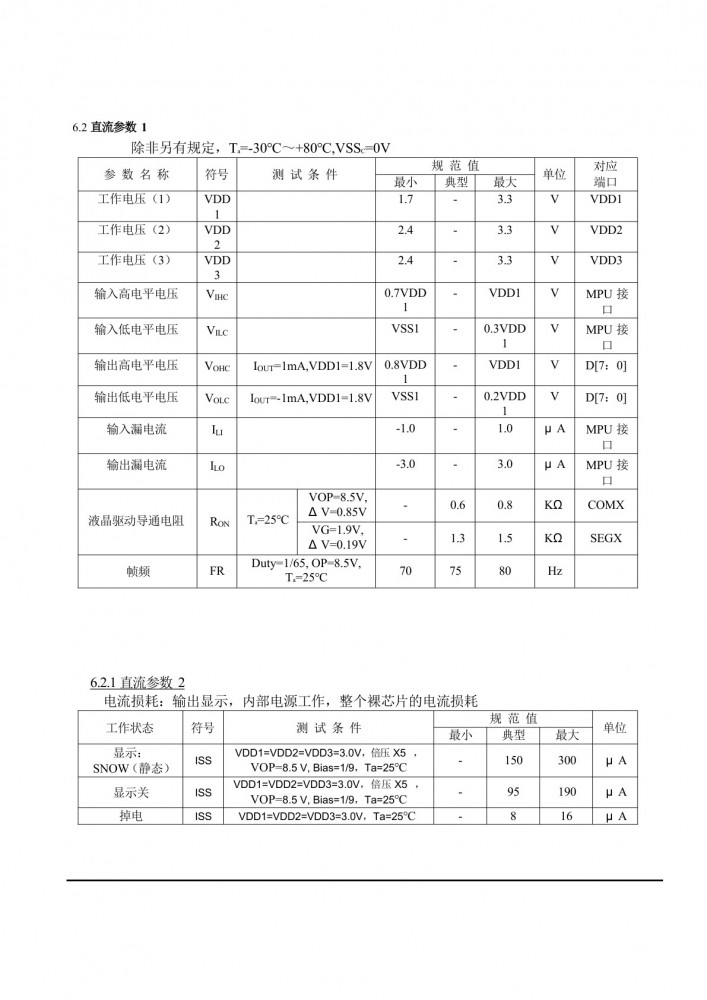 HS12864TG10B datasheet page 5