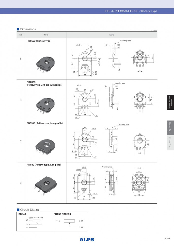 ALPSALPINE RDC503052A document page 3