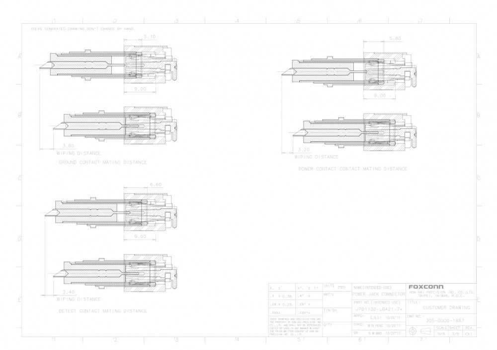 FOXCONN JPD113D-LBA21-7H document page 3